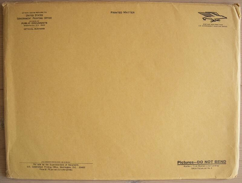 NASA | A complete 1969 set of 12 original colour offset photographs ...