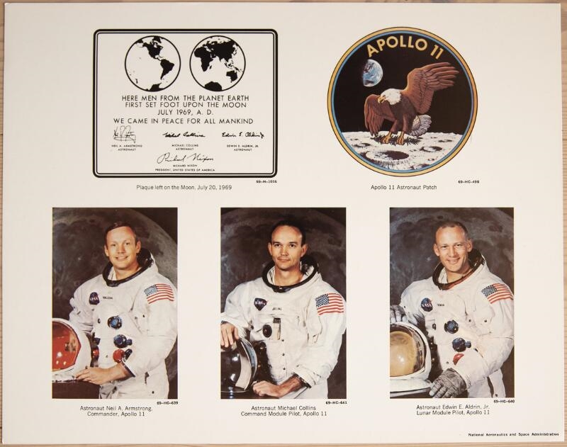NASA | A complete 1969 set of 12 original colour offset photographs ...