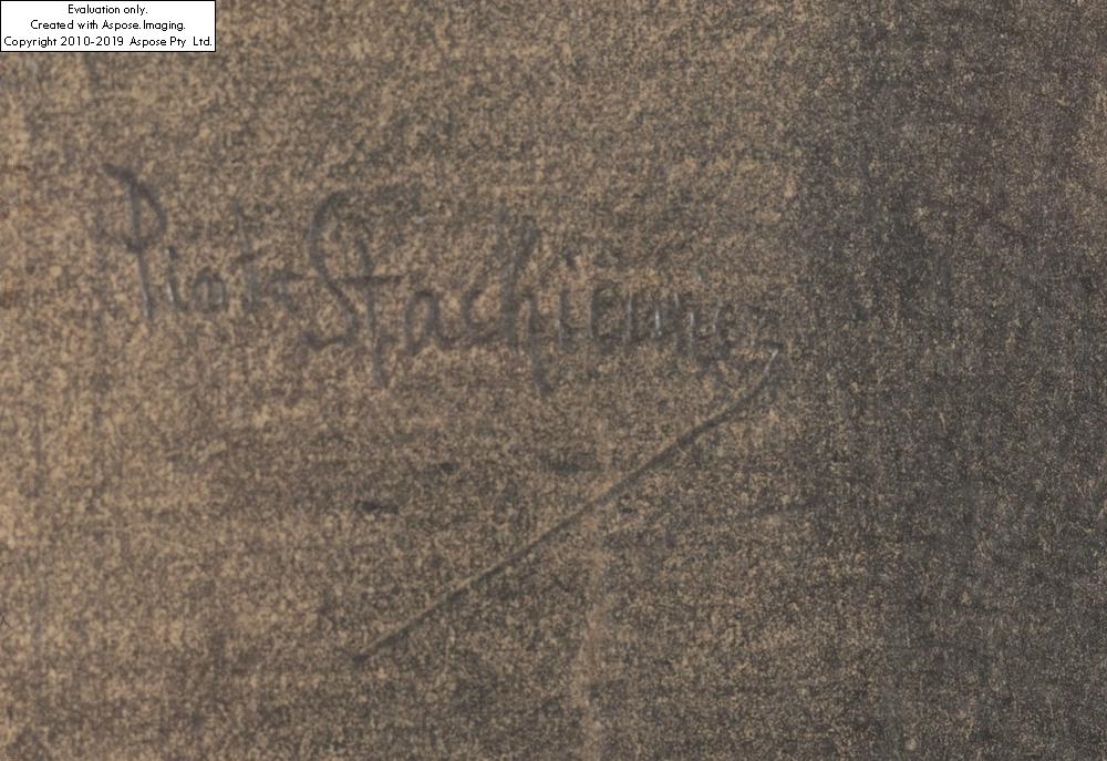 Piotr Stachiewicz | Consolation from the Cross (1898) | MutualArt