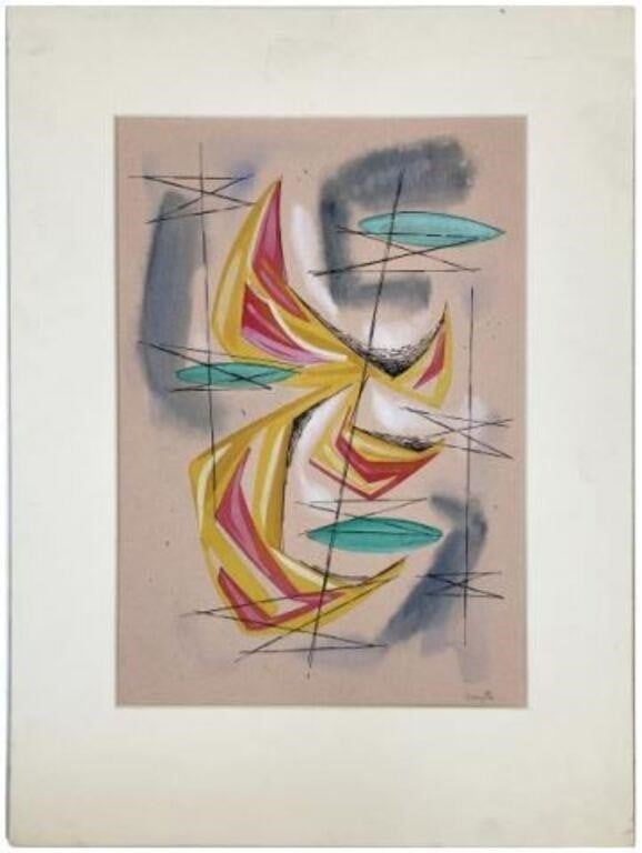 Willard Grayson Smythe | Convolution (Circa 1945) | MutualArt