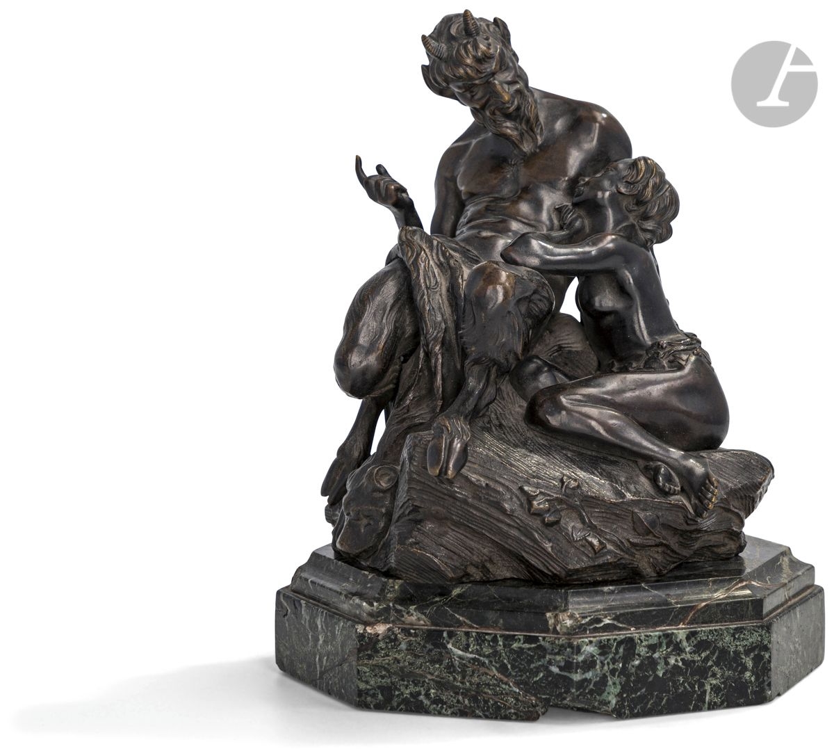 Étienne-Maurice Falconet | Le Satyre assis dit aussi Nymphe s’appuyant ...