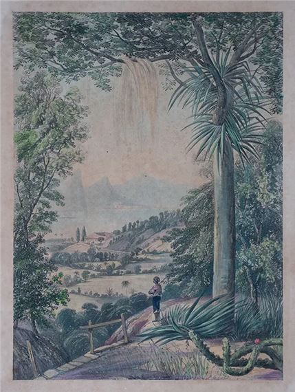 William Gore Ouseley | Entrance of Harbour from Larangeiras – Rio de ...