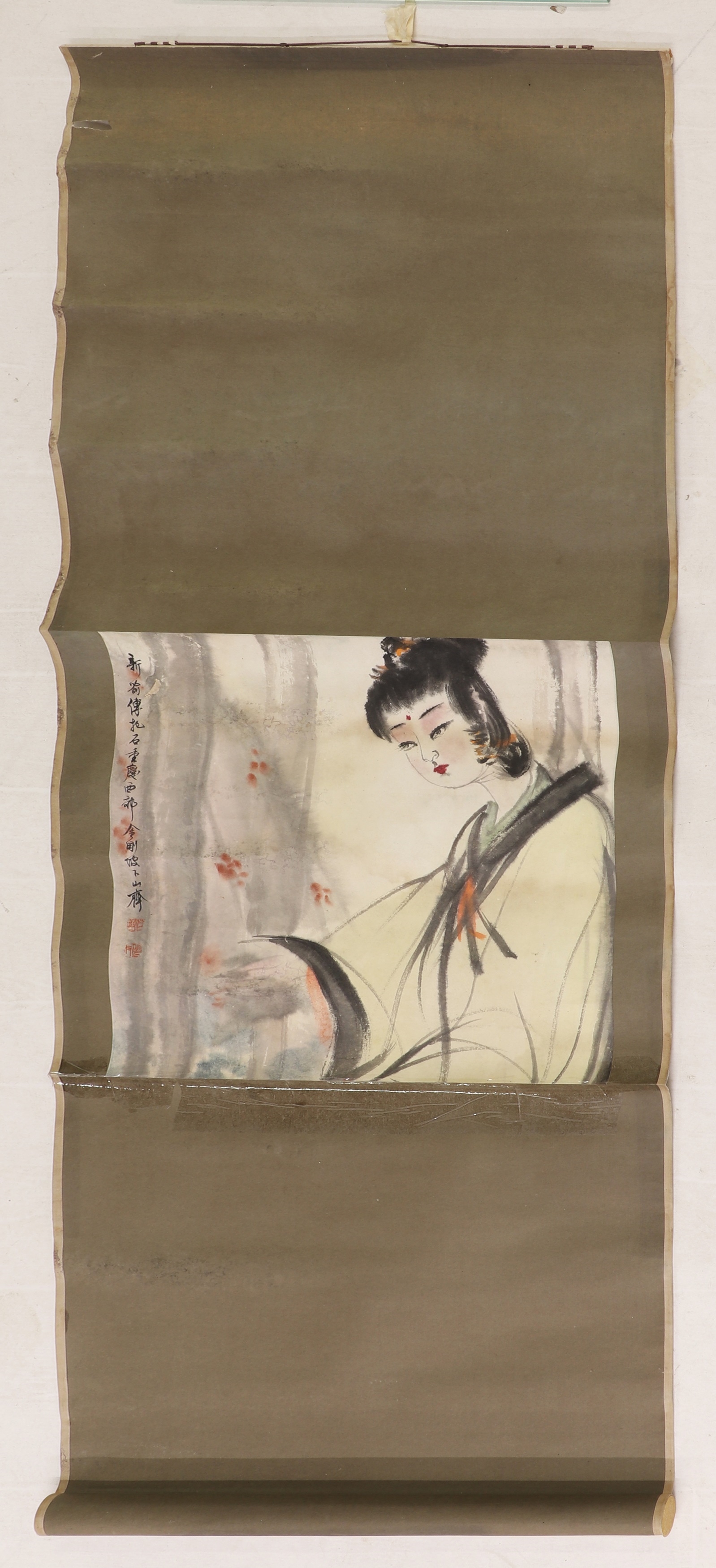 Fu Baoshi | A Chinese hanging scroll | MutualArt