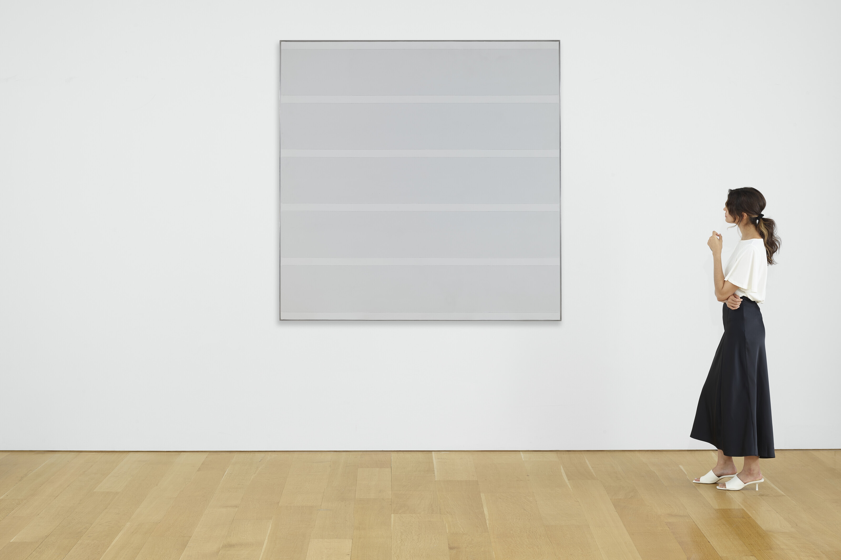Agnes Martin | Untitled #5 (1992) | MutualArt