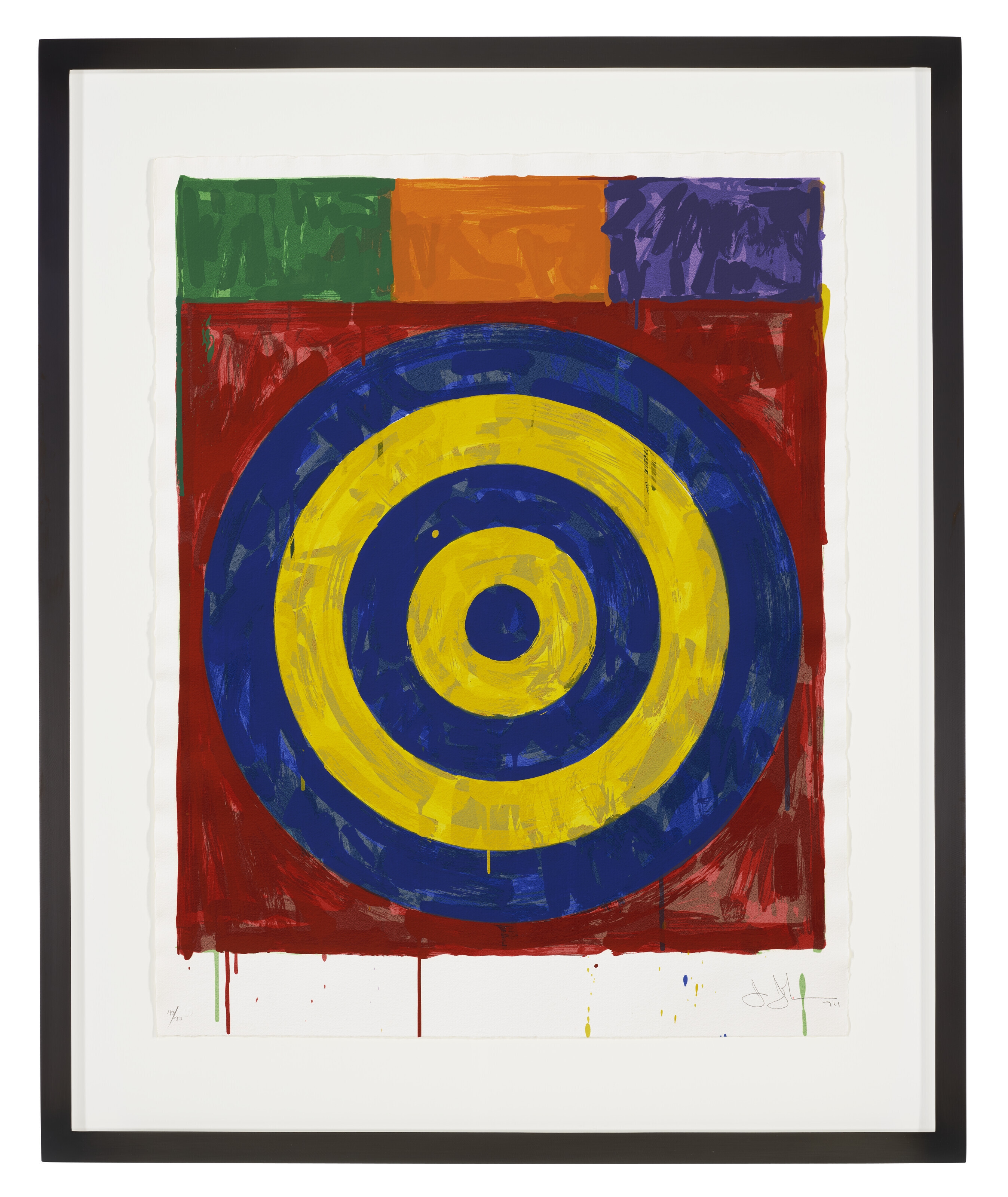 Jasper Johns | Target (1976) | MutualArt