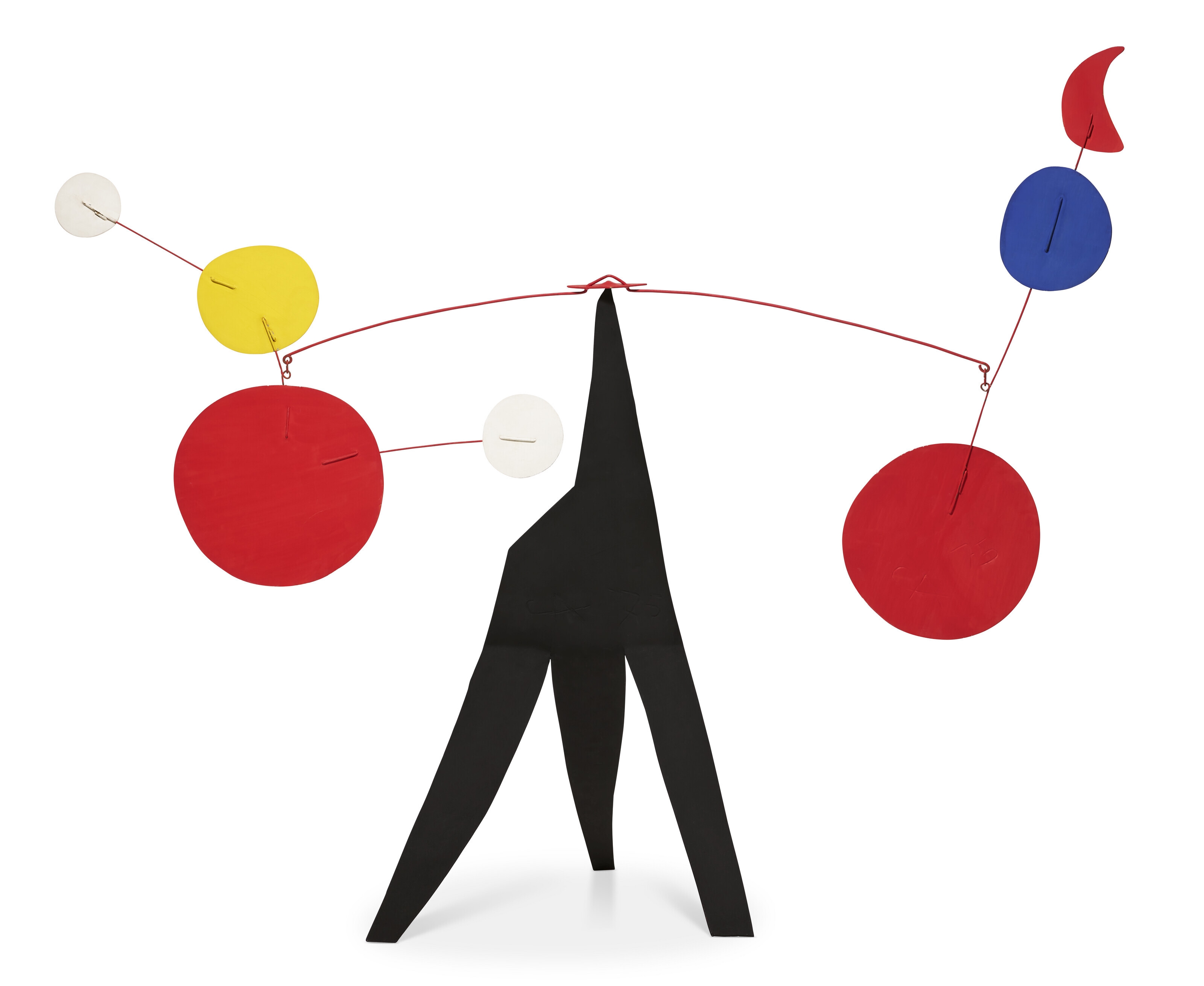 Alexander Calder | Two-Toned Moon (1975) | MutualArt