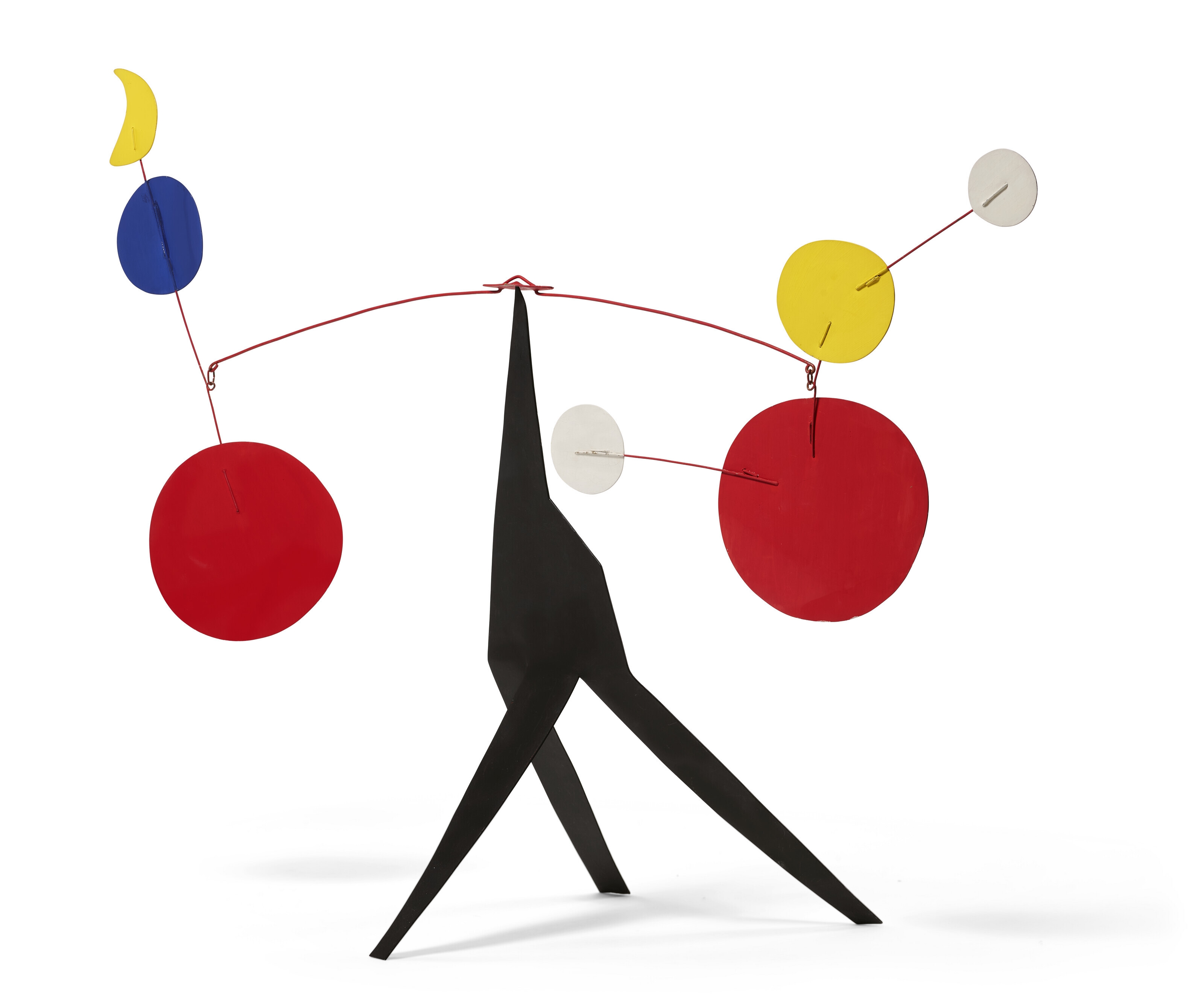 Alexander Calder | Two-Toned Moon (1975) | MutualArt