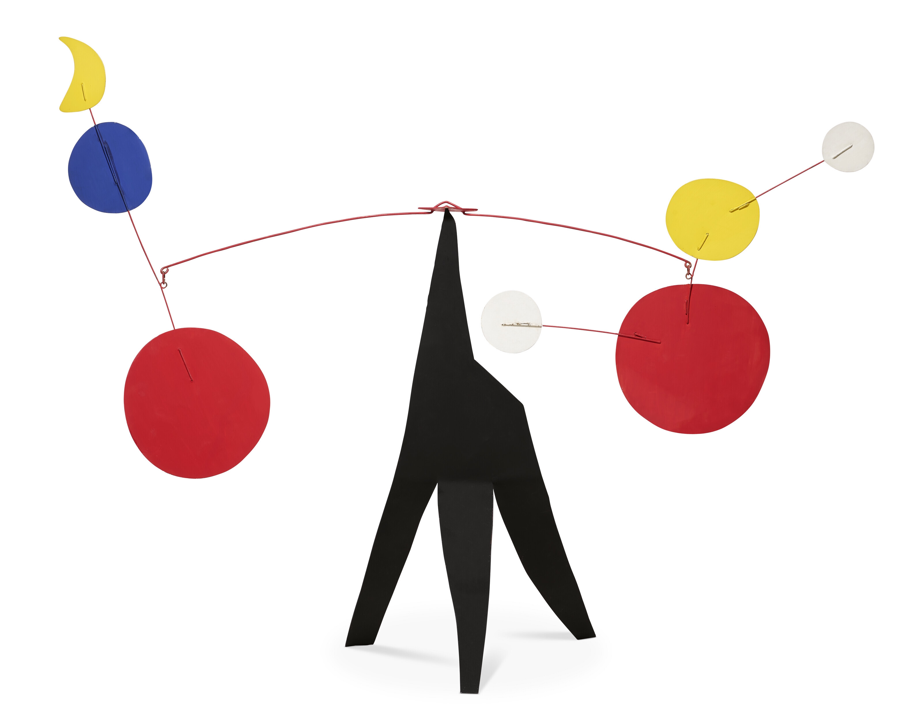 Alexander Calder | Two-Toned Moon (1975) | MutualArt