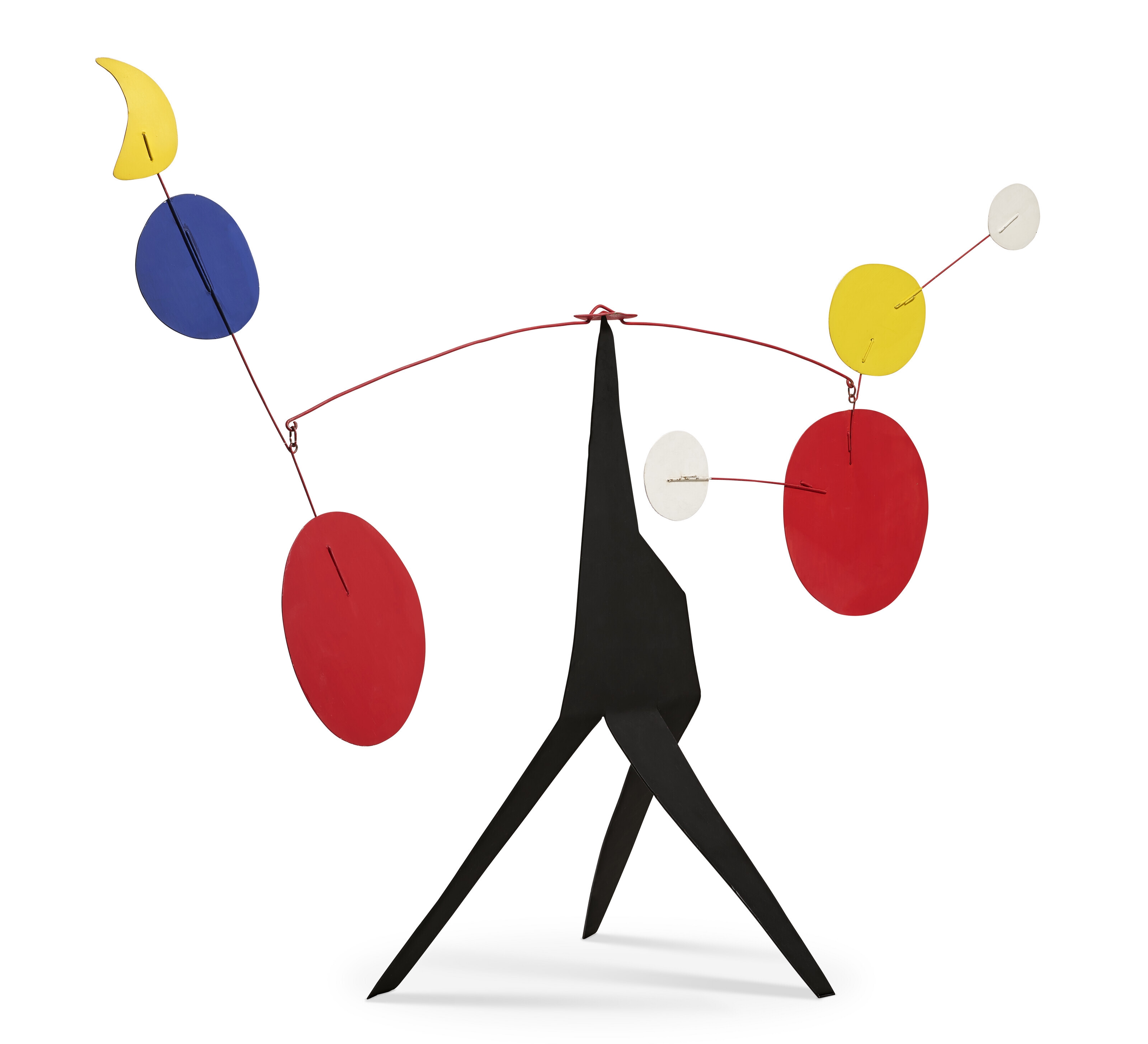 Alexander Calder | Two-Toned Moon (1975) | MutualArt