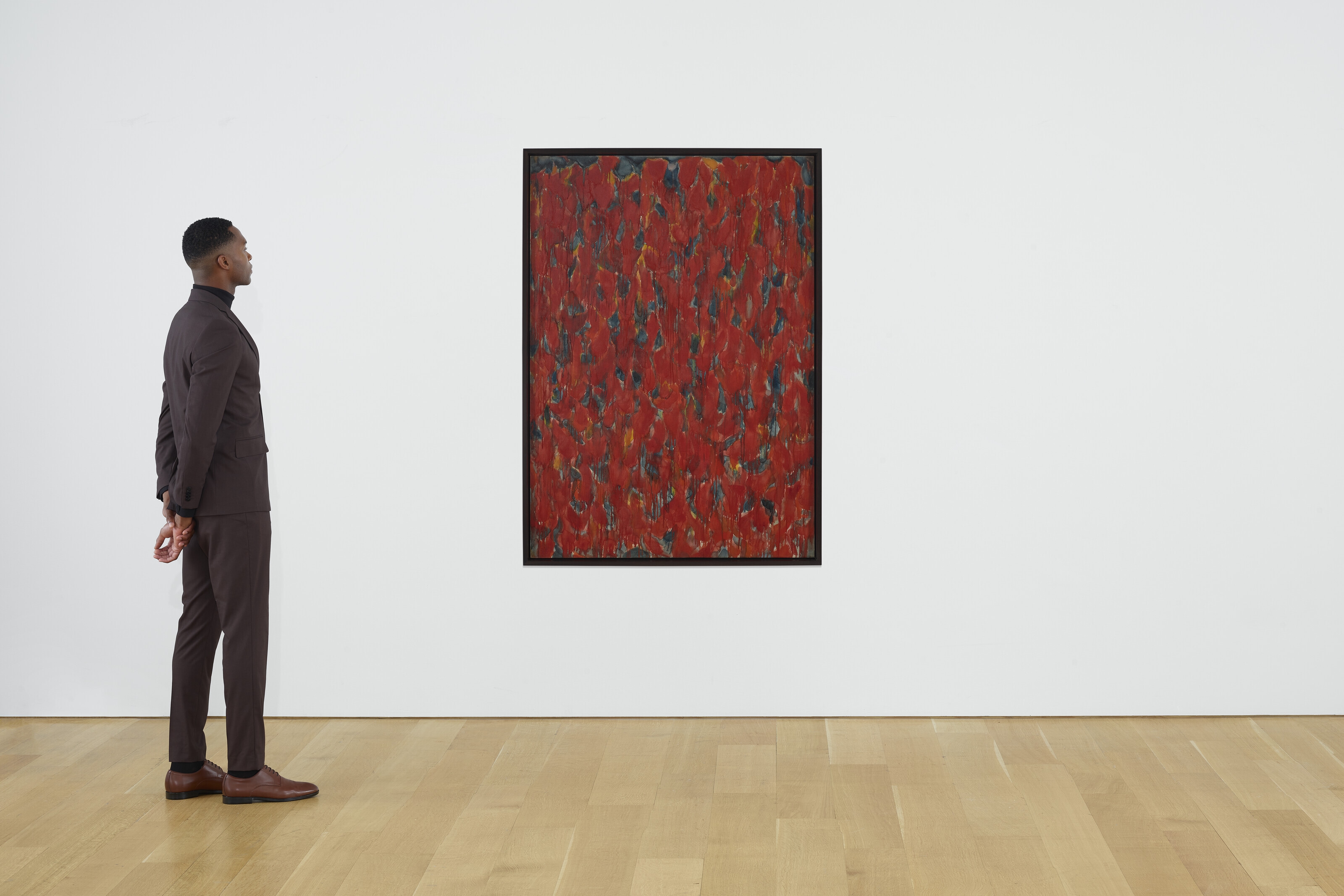 Sam Francis | Red No. 1 (1953) | MutualArt