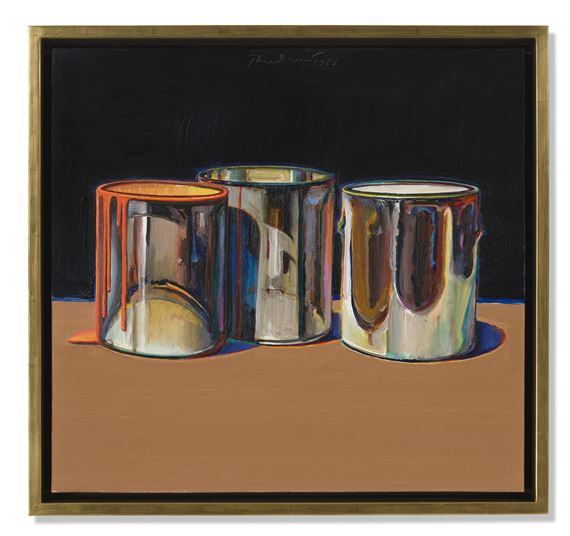 Wayne Thiebaud | Paint Cans (1988) | MutualArt