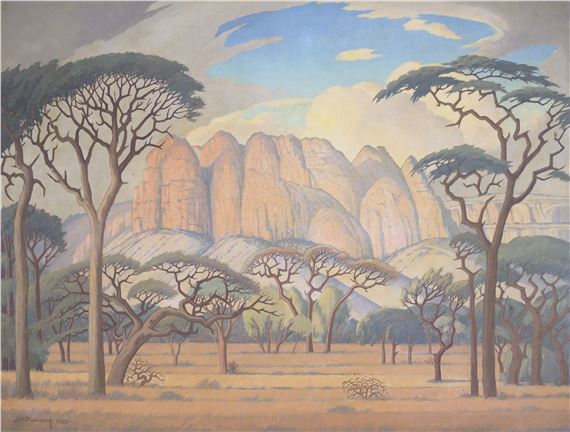 Jacob Hendrik Pierneef | Kransberg, Rustenburg, Transvaal (1955 ...