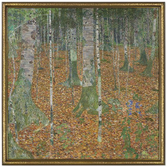 Gustav Klimt | Birch Forest (1903) | MutualArt