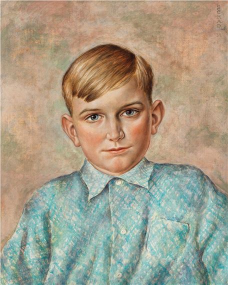 Christian Schad | Portrait of Rainer Matthes (1951) | MutualArt