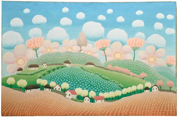 Ivan Rabuzin | Villaggio di Madjarevo (1968) | MutualArt