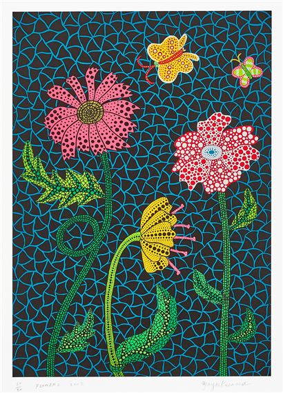 Yayoi Kusama | Flowers (2002) | MutualArt