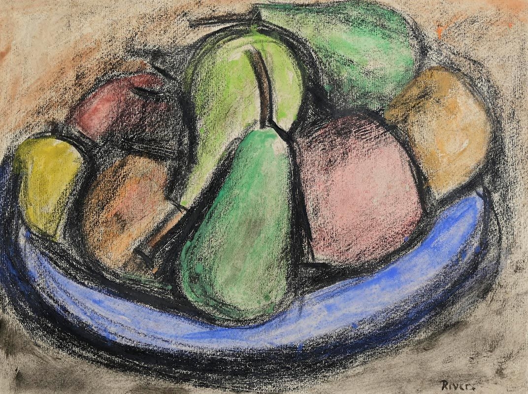 Elizabeth Rivers | Still Life - Bowl of Fruit | MutualArt