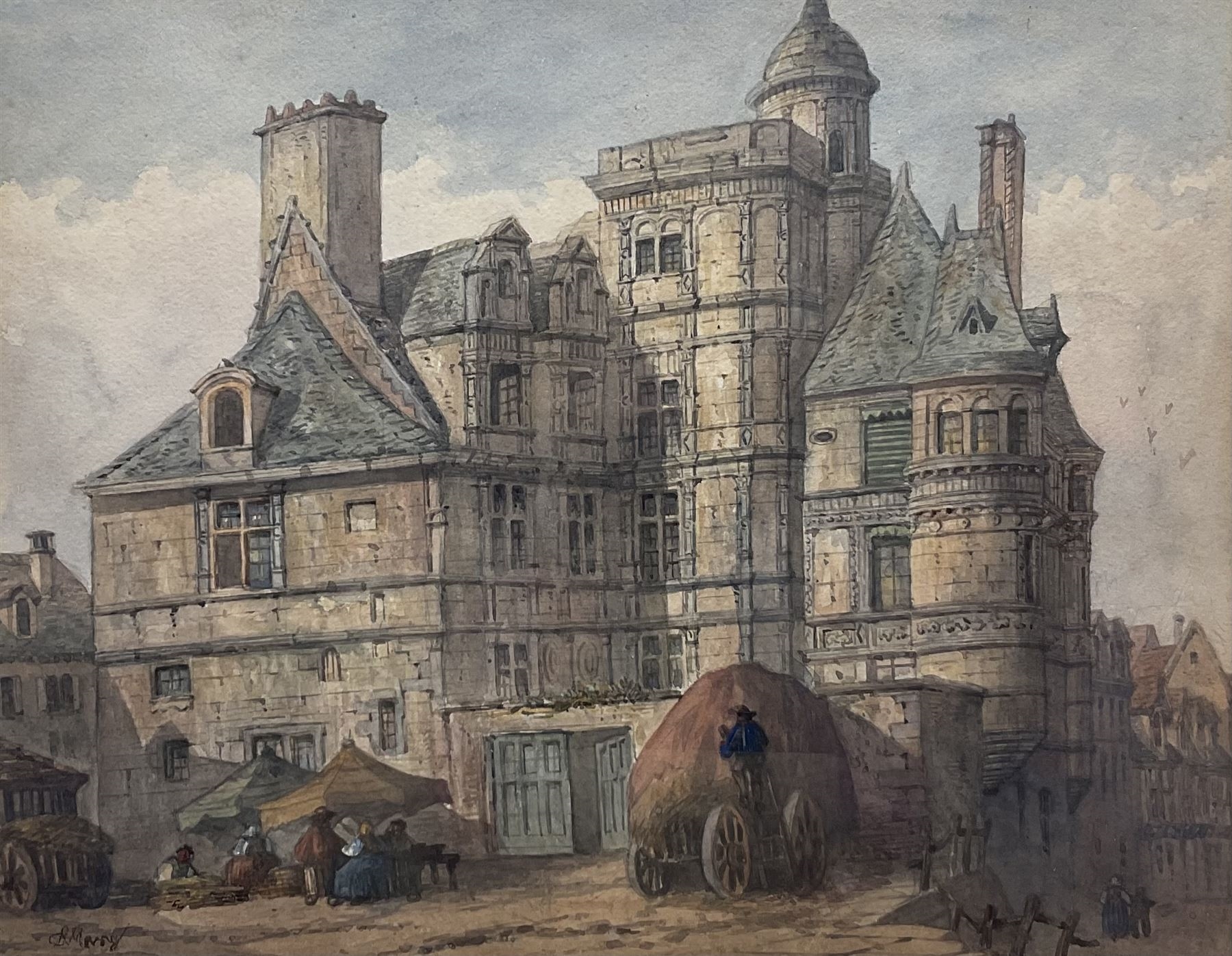 Paul Marny | Continental Townscape | MutualArt