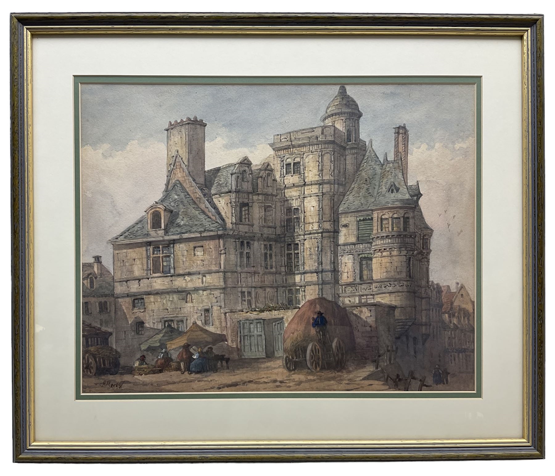 Paul Marny | Continental Townscape | MutualArt