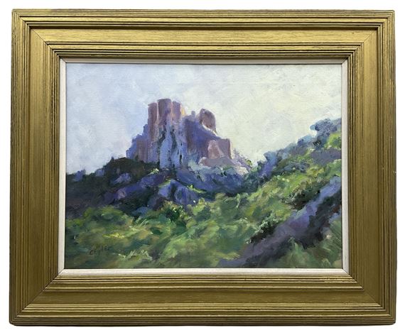 Catherine Tyler | ‘Cathar Castle Château de Queribus’ | MutualArt