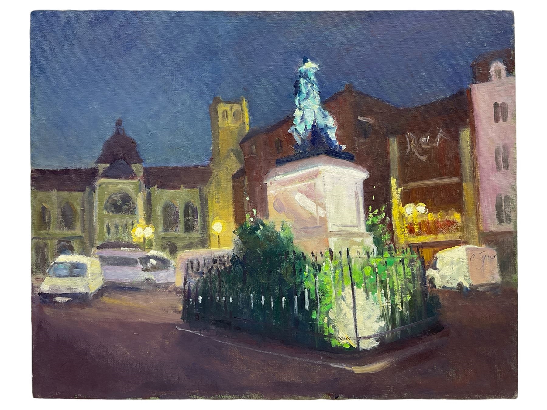 Catherine Tyler | ‘Statue d'Abraham Duquesne Dieppe’ | MutualArt