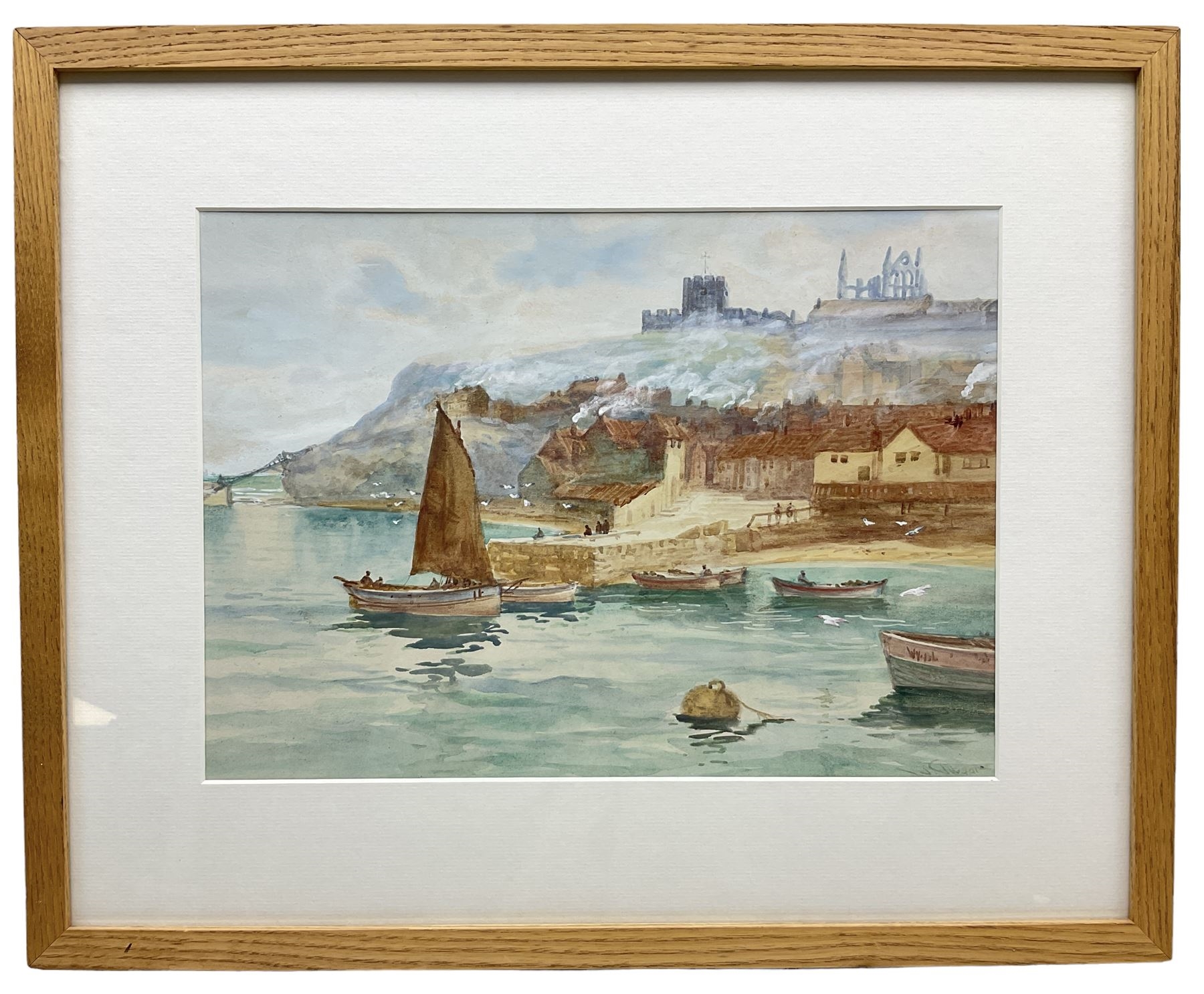 Walter Gibson | Whitby Harbour | MutualArt
