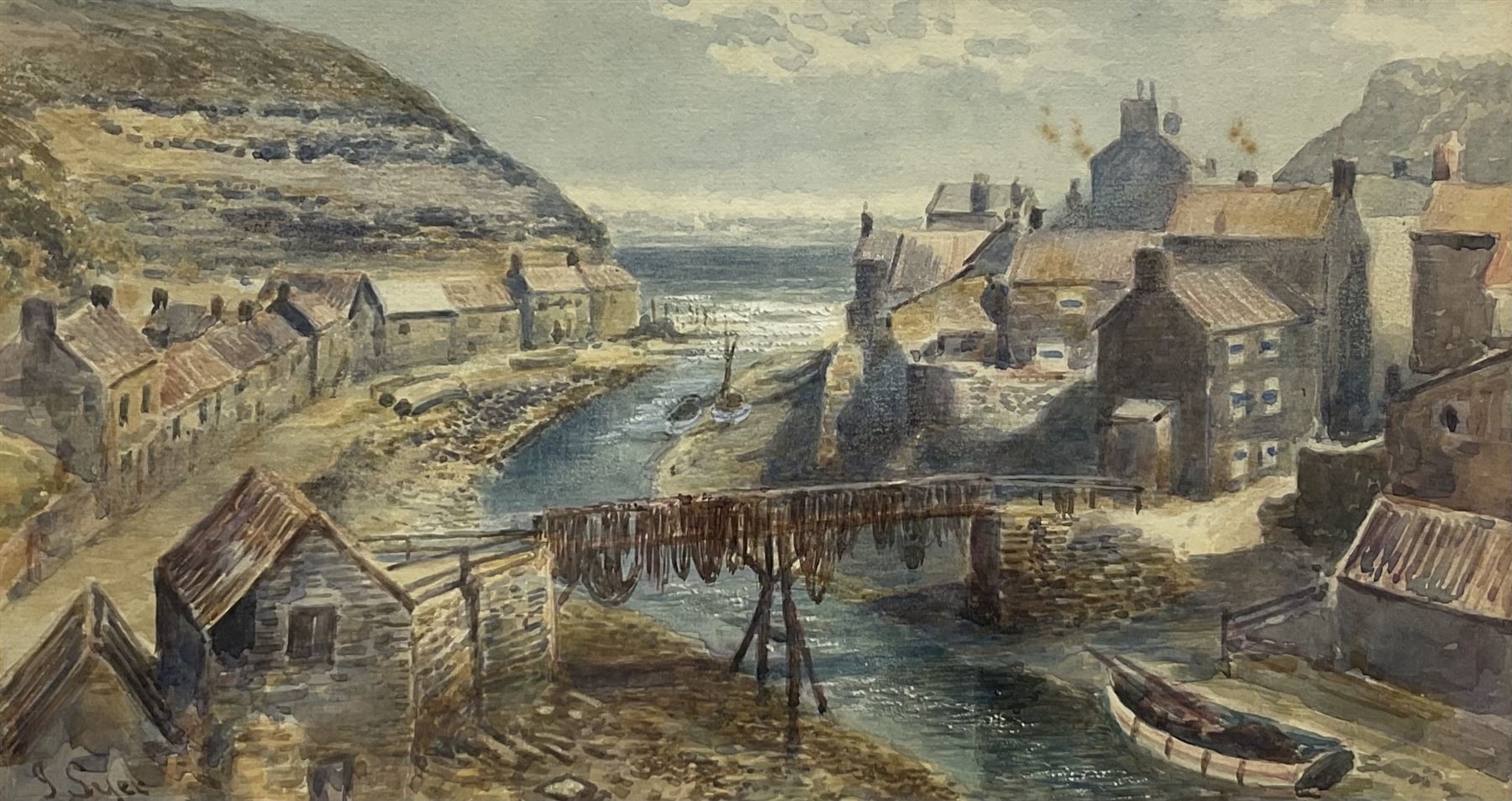 John C. Syer | Staithes | MutualArt