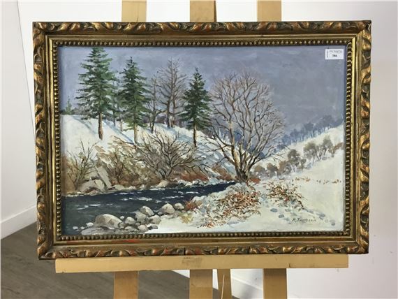 R. Thomson | WINTER IN GLEN FRUIN | MutualArt