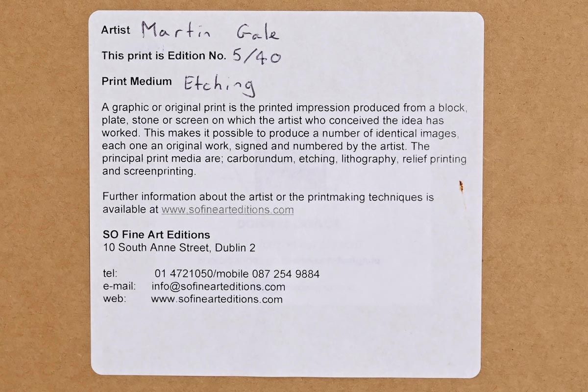 Martin Gale | Down by the Sally Gardens | MutualArt