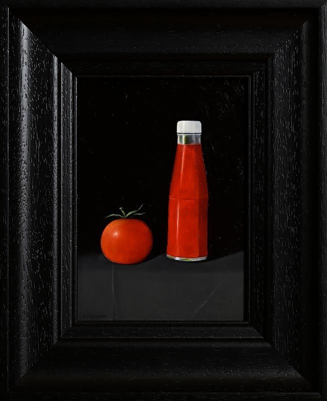Kevin Meehan | Still Life - Ketchup and Tomato | MutualArt