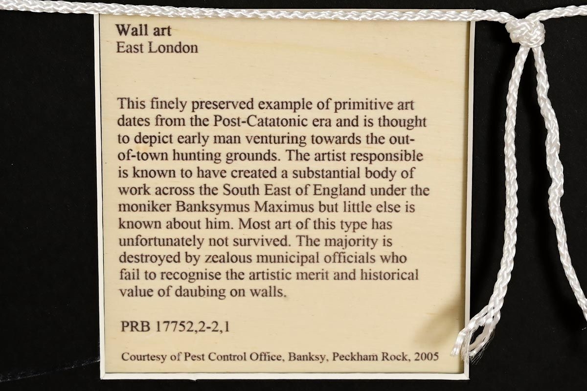 Banksy | Peckham Rock | MutualArt