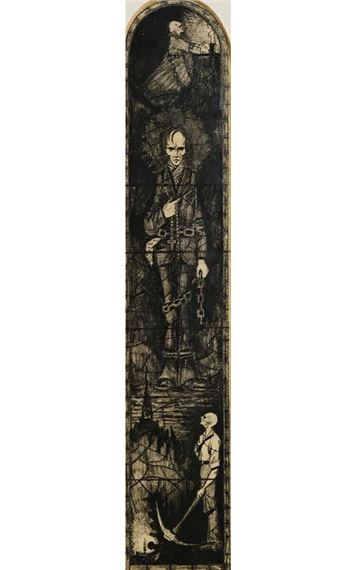 Christopher Campbell | Stained Glass Study | MutualArt
