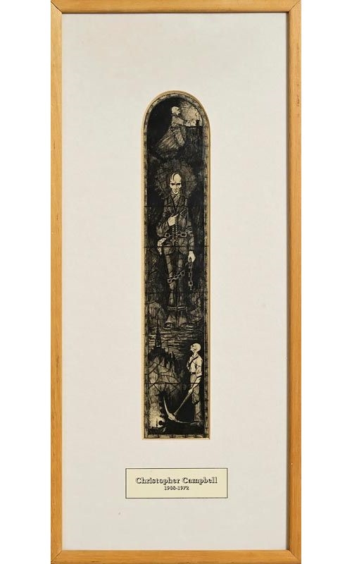 Christopher Campbell | Stained Glass Study | MutualArt