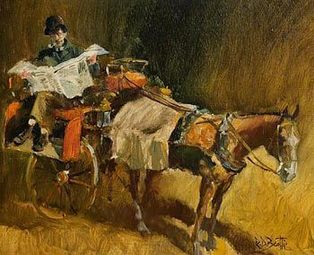 Robert D. Beattie | A Wee Break and a Smoke | MutualArt