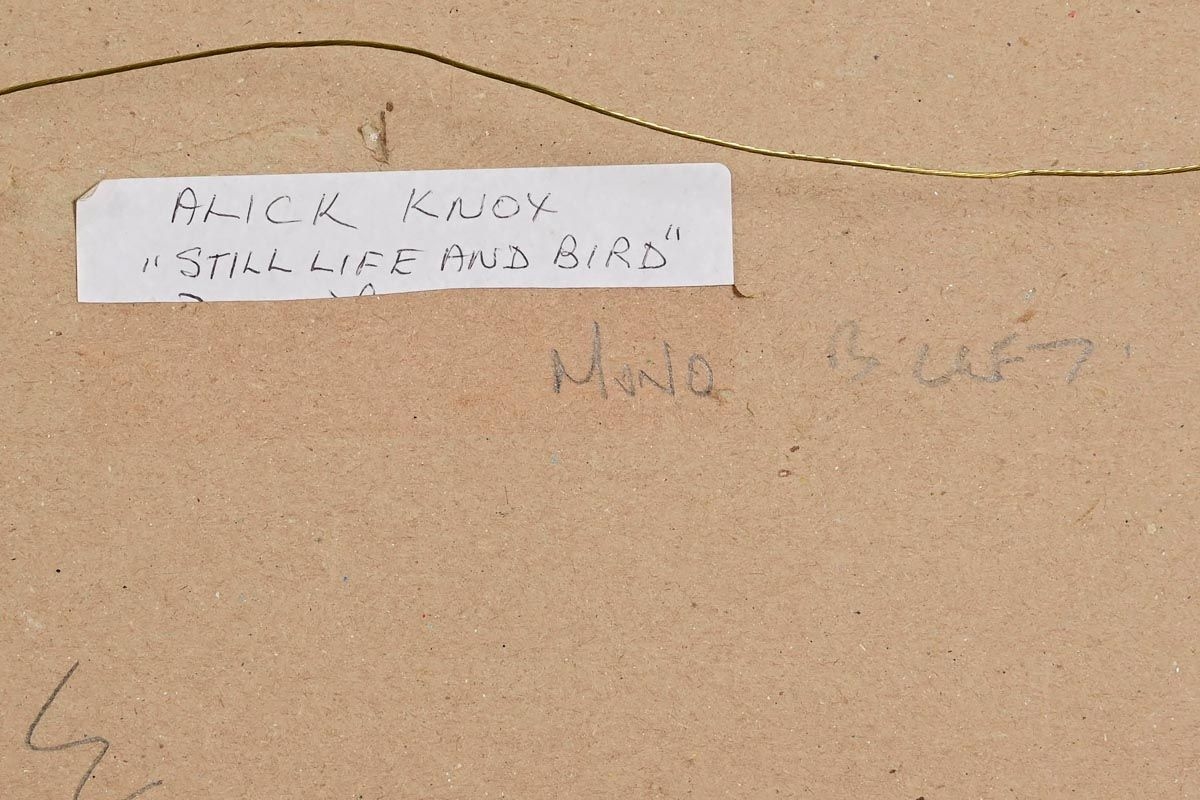 Alick Knox | Still Life and Bird | MutualArt