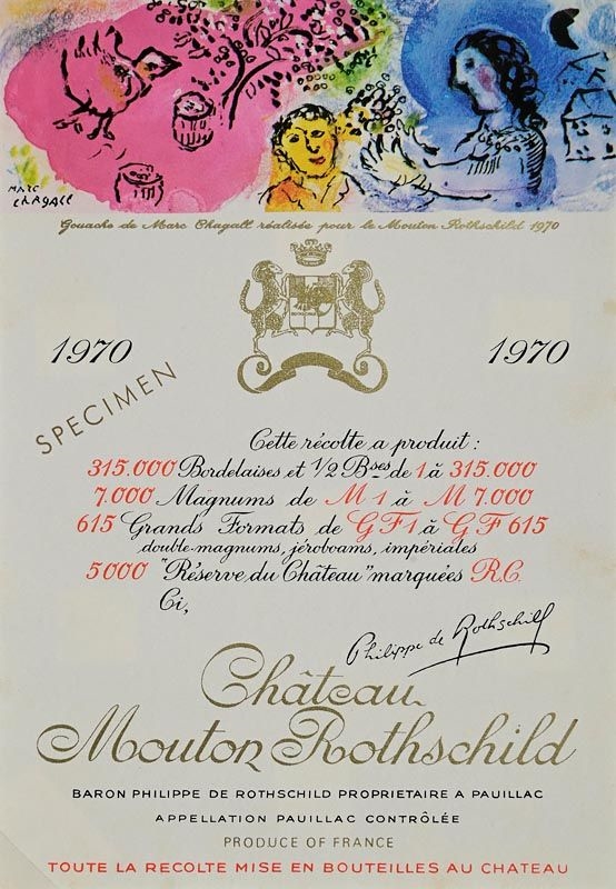 Marc Chagall | Mouton Rothschild | MutualArt