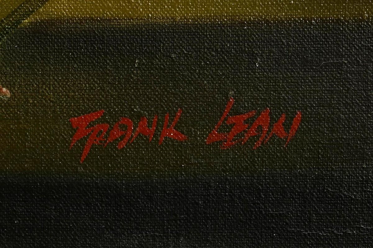 Frank Lean | Still Life - Wine and Violin | MutualArt