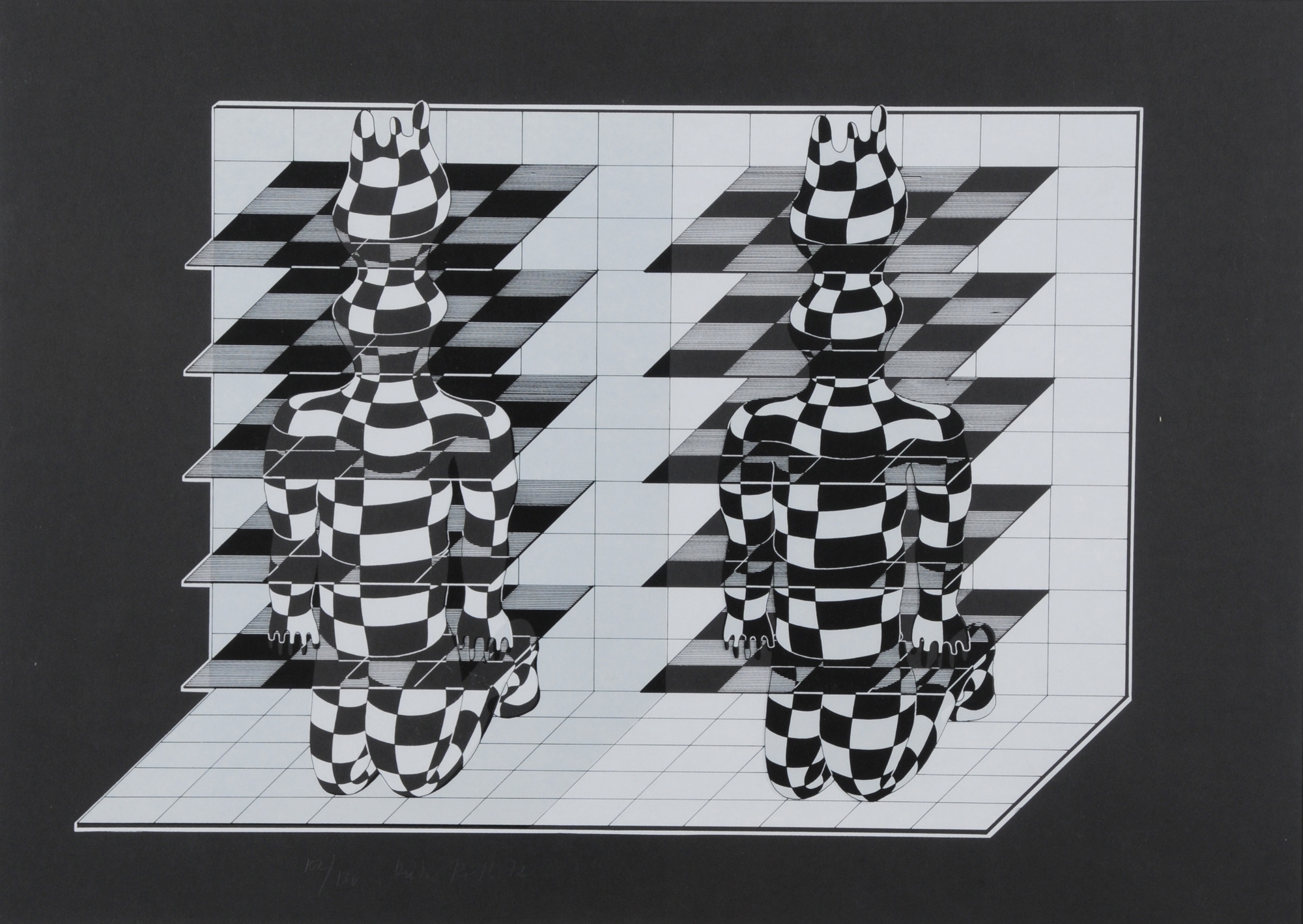 Dieter Roth | Zwei Gefangene Nr.1 (1972) | MutualArt