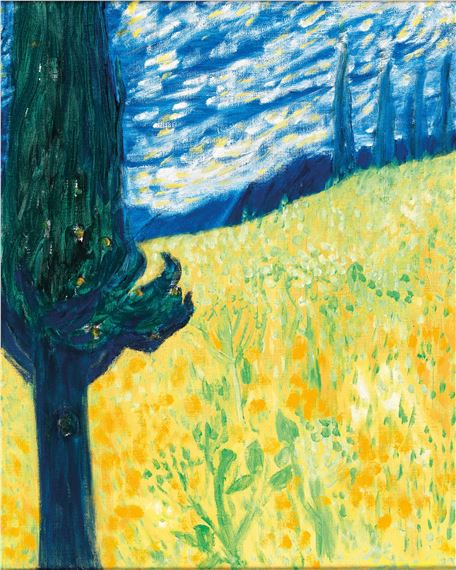 Gerhild Diesner | “Blumenwiese bei Garda” / Flower meadow near Garda ...