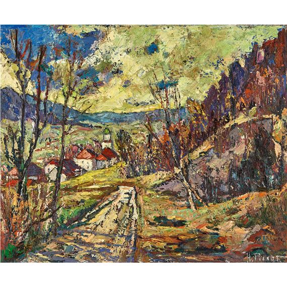 Henri Piccot | Herbstlicher Weg | MutualArt