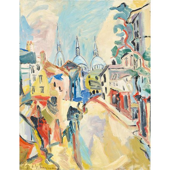 Willy Rothlisberger | Montmartre (1964) | MutualArt