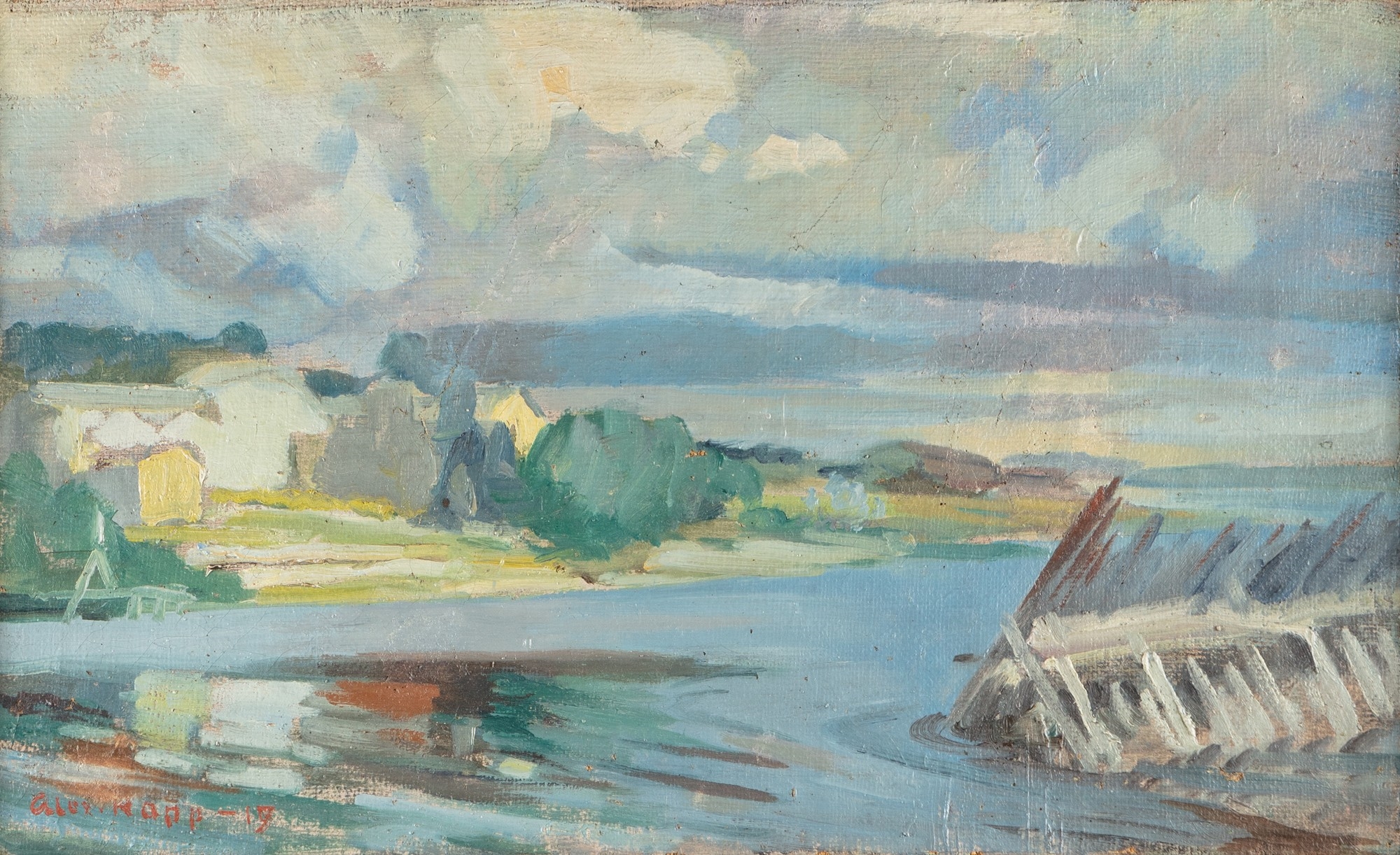 Alex Rapp | Shore landscape | MutualArt