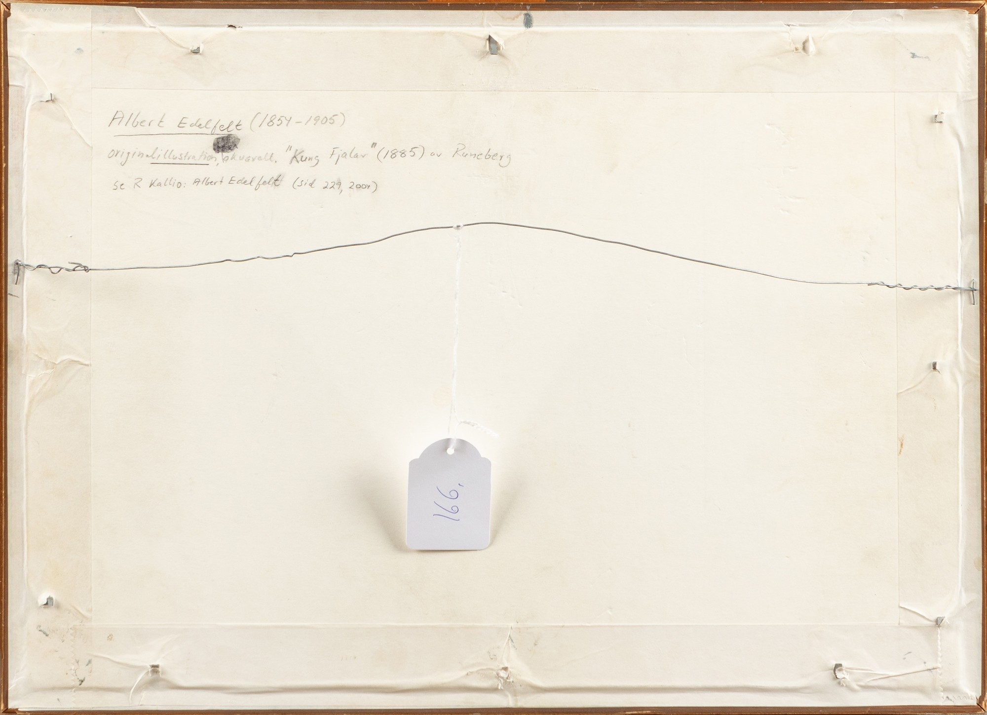 Albert Edelfelt | Illustration to J.L Runeberg's poem King Fjalar ...