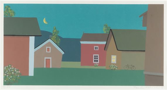 Pentti Koivikko | Yard landscape | MutualArt