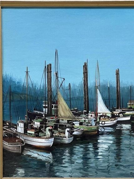Eugene Schmidt | SANTA BARBARA MARINA | MutualArt