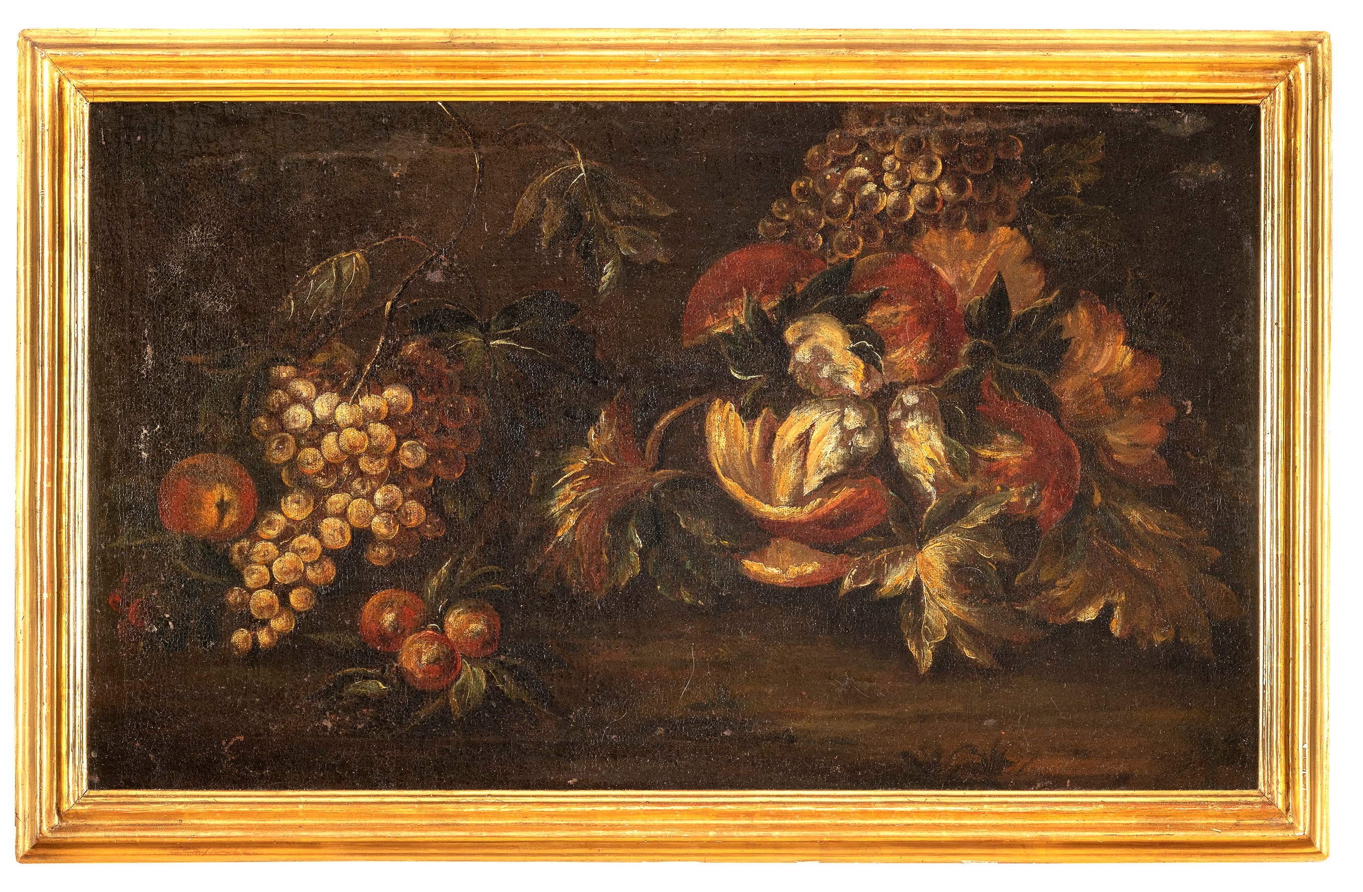 Neapolitan School, 17th Century | NATURA MORTA DI FIORI E FRUTTA ...