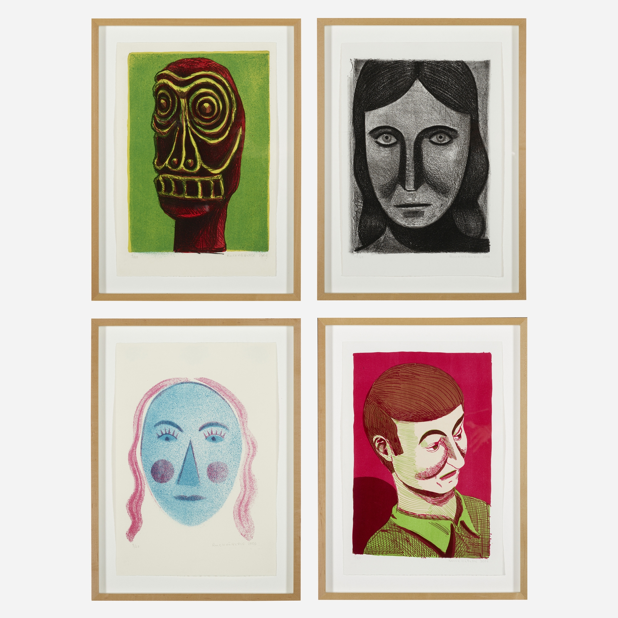 Christoph Ruckhäberle | Untitled four works (2006) | MutualArt