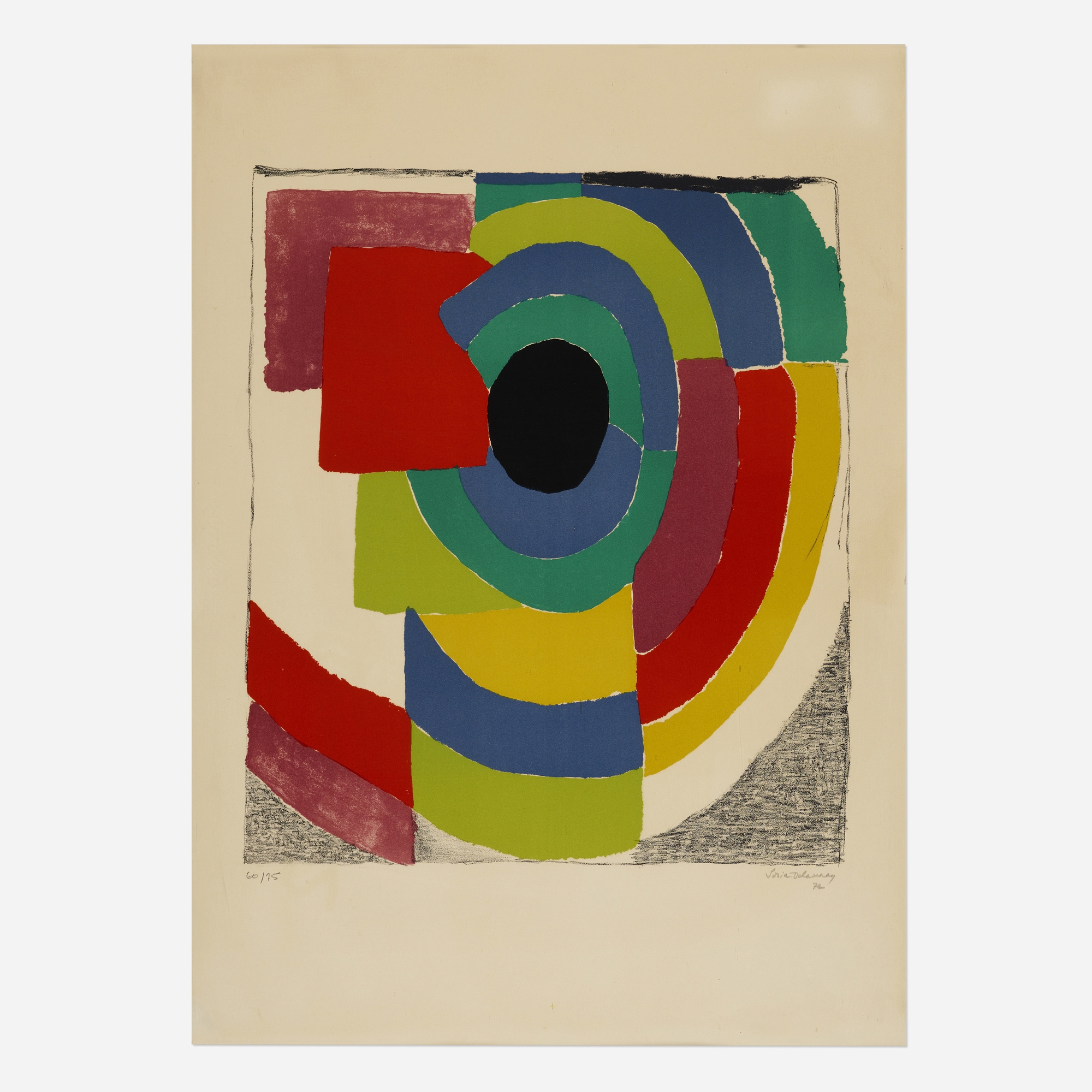 Sonia Delaunay | Syncopé (1972) | MutualArt