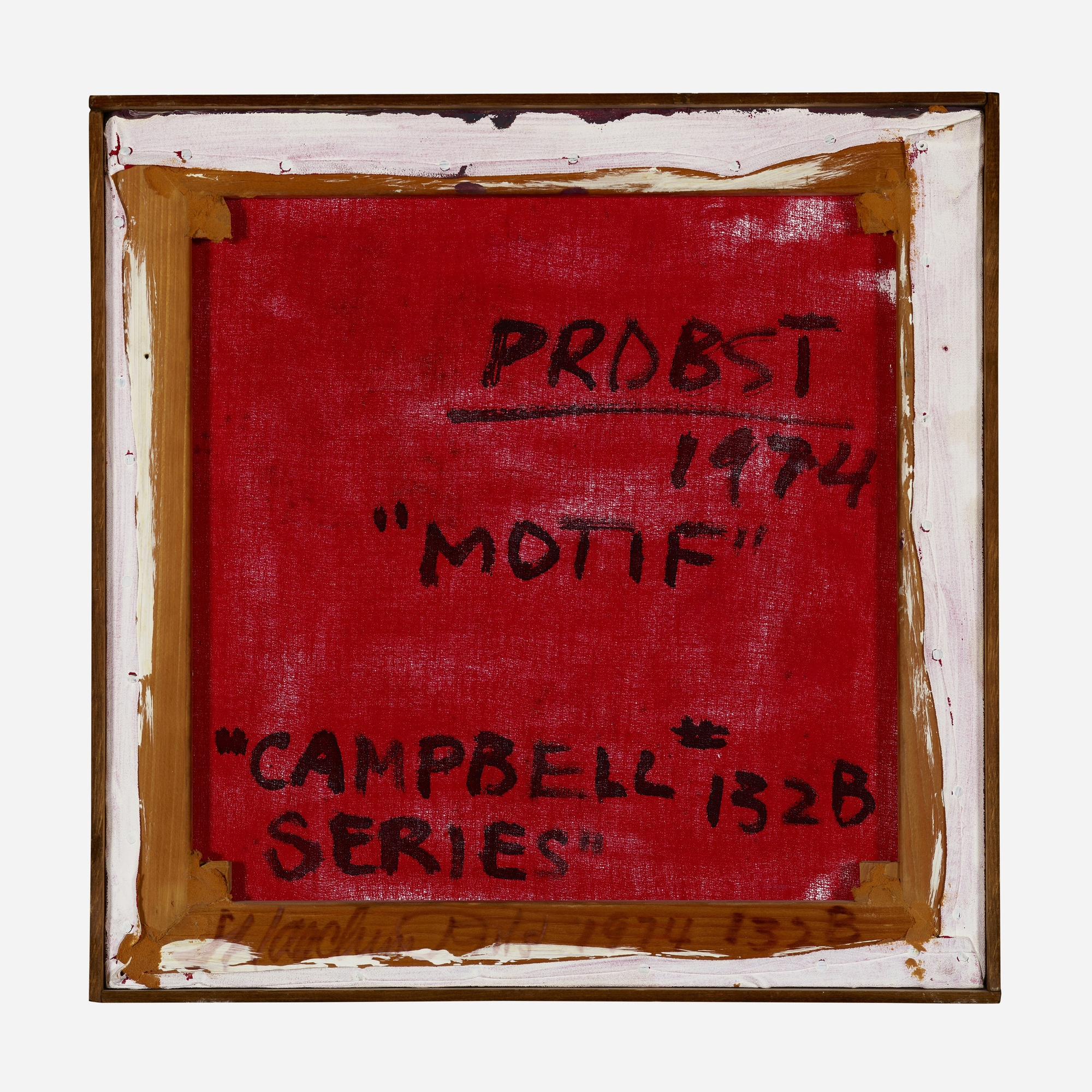 Joachim Probst | Motif from the Campbell series (1974) | MutualArt