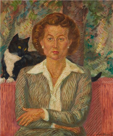 John Sloan | Ruth and Winkie, (1947) | MutualArt